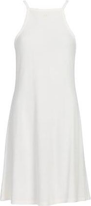 Courr&egrave;ges Robe courte encolure am&eacute;ricaine