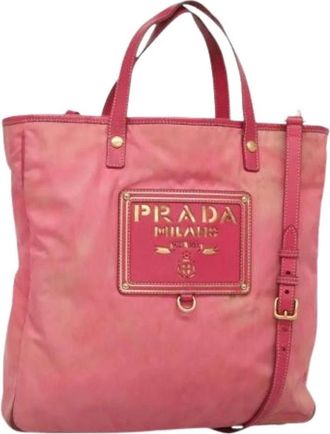 Prada Damen, Pre-Owned, Rosa, ONE SIZEGröße