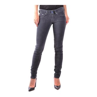 Jacob Cohen Slim Fit Jeans - - Jeans - Damen - Grau - W24