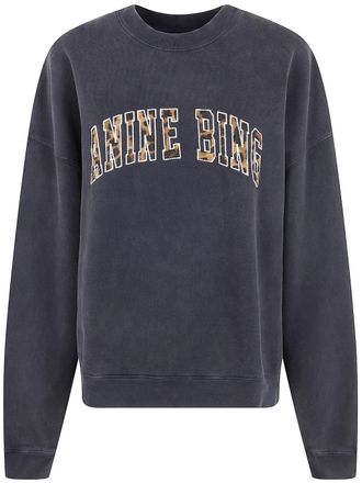 Anine Bing Miles Sweatshirt Anine Bing Leopard