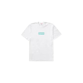 SUPREME Box Logo Tee - - Tops - Herren - Wei&szlig; - L
