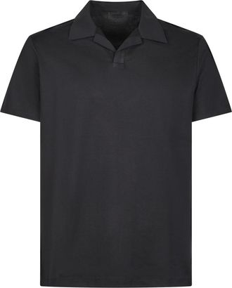 Dondup Homme, Tops, Noir, Taille: M Polo en jersey coupe classique