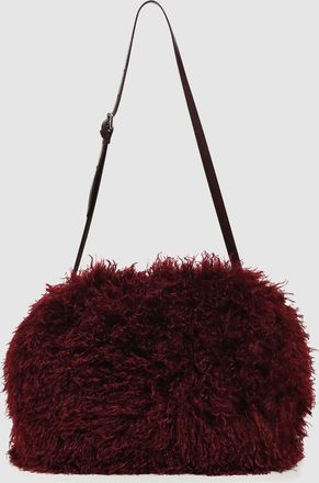 Essentiel Sac Bandouli&egrave;re Katerin Rouge Fonc&eacute;