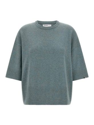 Extreme Cashmere Rundhalspullover - Gr&uuml;n