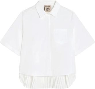 Semicouture Femme, Blouses et Chemises, Blanc, Taille: 36 FR Chemises