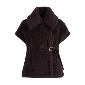 Max Mara Newabavo Cape - - Jackets - Damen - Braun - S