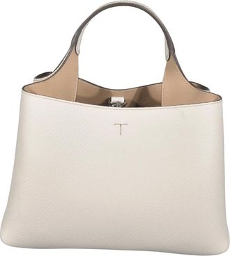 Tod's Femme, Sacs, Beige, Taille: ONE Size Micro Sac en Cuir