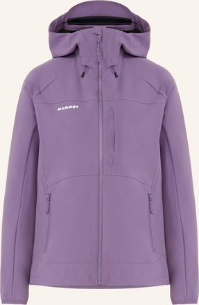 Mammut Mammut Softshell-Jacke Ultimate Comfort So Hooded lila