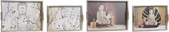DKD Home Decor Tablett-Set, Standard