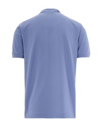 Lacoste Mens Polo Shirt L.12.12 Blue Cotton T-shirts And Polos
