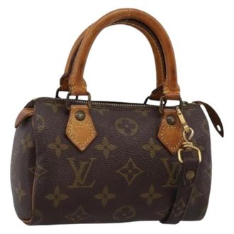 Louis Vuitton Pre-owned Mini Speedy - - Pre-owned - Damen - Braun - ONE SIZE
