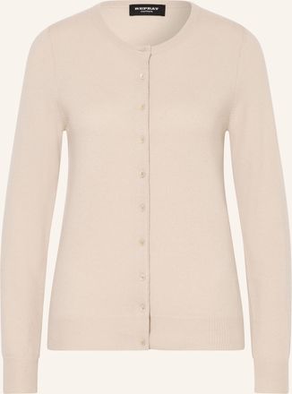Repeat Repeat Strickjacke Aus Cashmere beige