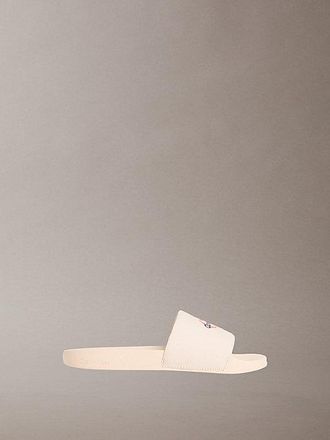 Calvin Klein Nemo - Logo-slippers Aus Canvas Mit Klassischem Logo - Calico/peach Pink - Damen - EU 42