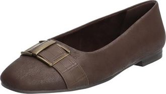 Easy Street Mocassins Keely pour femme, Marron mat croco, 8 Narrow