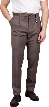 Manuel Ritz Homme, Pantalons, Brun, Taille: S Chinos