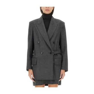Max Mara Blazer - - Jackets - Damen - Grau - S
