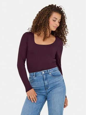 Only Bluse Lea 15302647 Violett Slim Fit