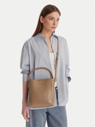 Calvin Klein Handtasche Ck Bucket With Strap LV04F3174G Beige