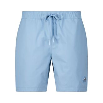 Moose Knuckles Badeshorts mit Logo-Patch