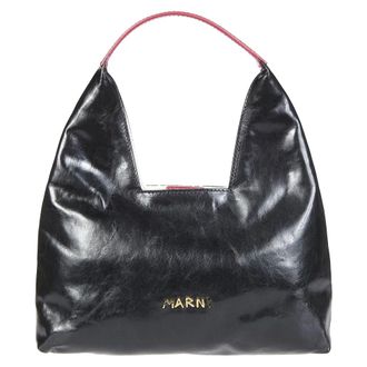 Marni Femme, Sacs, Noir, Taille: ONE Size Top Handle Mini
