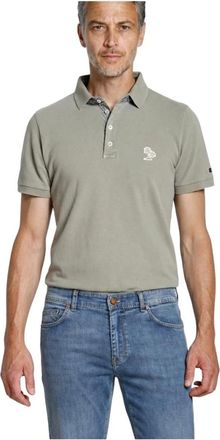Mason's Homme, Tops, Beige, Taille: M Polo Leopardi Delamere