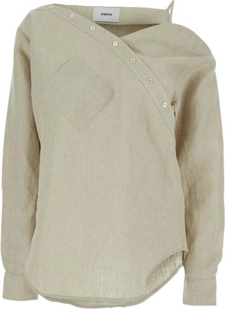 Coperni Femme, Blouses et Chemises, Beige, Taille: 36 FR Heart Shirt