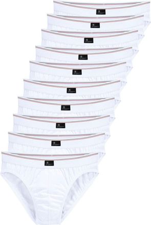 Le Jogger Herren Slips 10er Spar Pack, Unterhosen, Baumwolle, Schlüpfer 323765 (7, farb-set)
