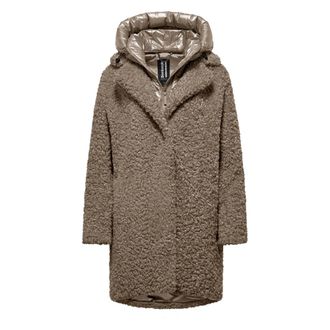 Bomboogie Femme, Manteaux, Beige, Taille: 42 FR Odessa Overcoat