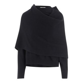 Darkpark Rundhals-Strickpullover - - Knitwear - Damen - Schwarzk - M
