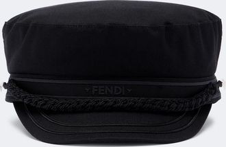 Fendi Casquette gavroche en coton