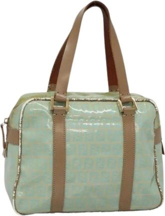 Fendi Pre-owned Toile sacs-main - Femme - Pre-owned - Bleu - Taille: ONE Size