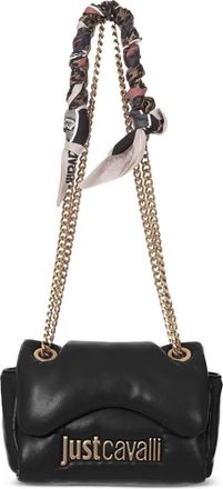 Just Cavalli Gesteppte Schultertasche - Schwarz