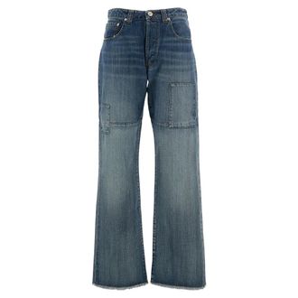 Wales Bonner Wales Bonner, Damen, Jeans, Blau, SGr&ouml;&szlig;e