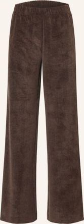 OPUS Marlenehose Mileni Aus Cord braun