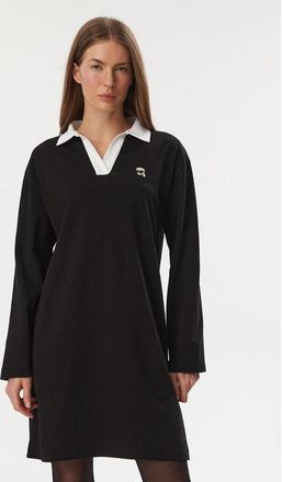 Karl Lagerfeld Kleid f&uuml;r den Alltag B4W13055 Schwarz Regular Fit