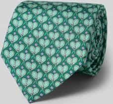 Blick. Krawatte aus Seide mit Allover-Muster