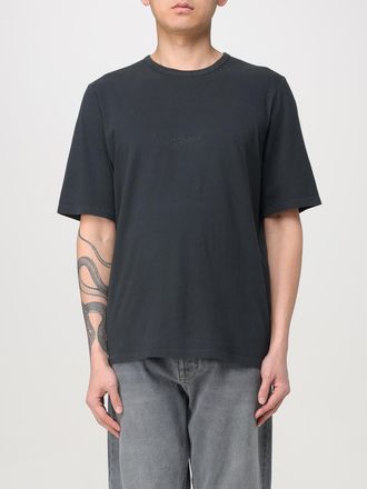 Saint Laurent Baumwoll-T-Shirt mit Mini-Logo