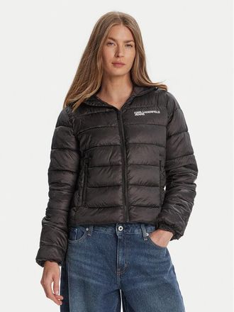 Karl Lagerfeld Winterjacke A3W15026 Schwarz Regular Fit