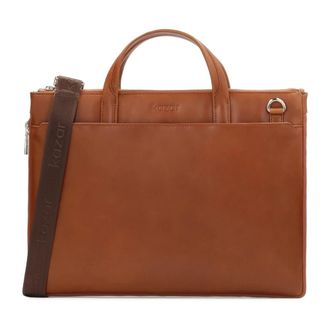 Kazar Braune Leder-Laptop- und Dokumententasche - - Bags - Herren - Braun - ONE SIZE