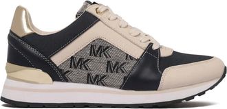 Michael Kors Femme, Chaussures, Multicolore, Taille: 37 EU Billie Monogram-Print Baskets