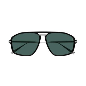 Dunhill Du0120S Squared Pilot Sonnenbrille - - Accessories - Herren - Schwarzk - ONE SIZE