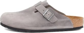 Birkenstock Homme, Chaussures, Gris, Taille: 38 EU Boston Soft Footbed Narrow Fit