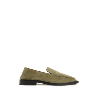 Souliers Martinez Mocassins en cuir su&eacute;d&eacute;