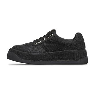 Loriblu All-over Crystal Suede Sneakers - - Shoes - Damen - Schwarzk - 41 EU