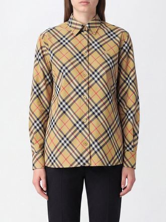 Burberry Lang&auml;rmeliges Baumwollhemd mit Vintage-Check-Muster