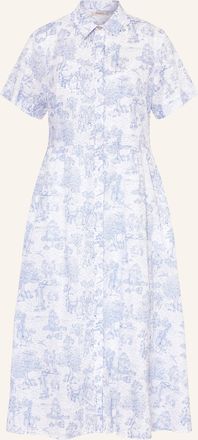 Barbour Hemdblusenkleid Wisteria blau