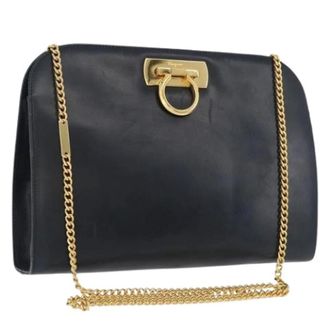 Ferragamo Pre-owned Schultertasche - - Pre-owned - Damen - Blau - ONE SIZE
