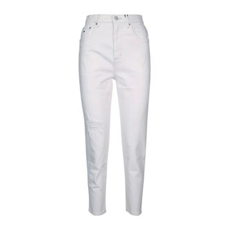Tommy Jeans Femme, Jeans, Blanc, Taille: W30 Jeans en denim classiques pour un usage quotidien