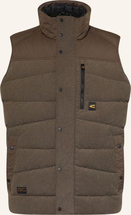Camel Active Camel Active Steppweste Aus Cord braun