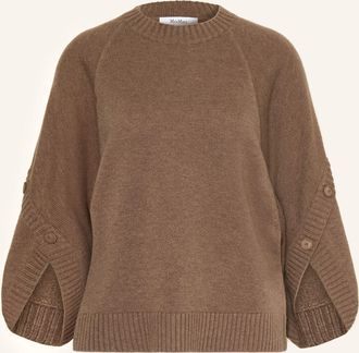 Max Mara Pullover Ampex Mit Cashmere braun